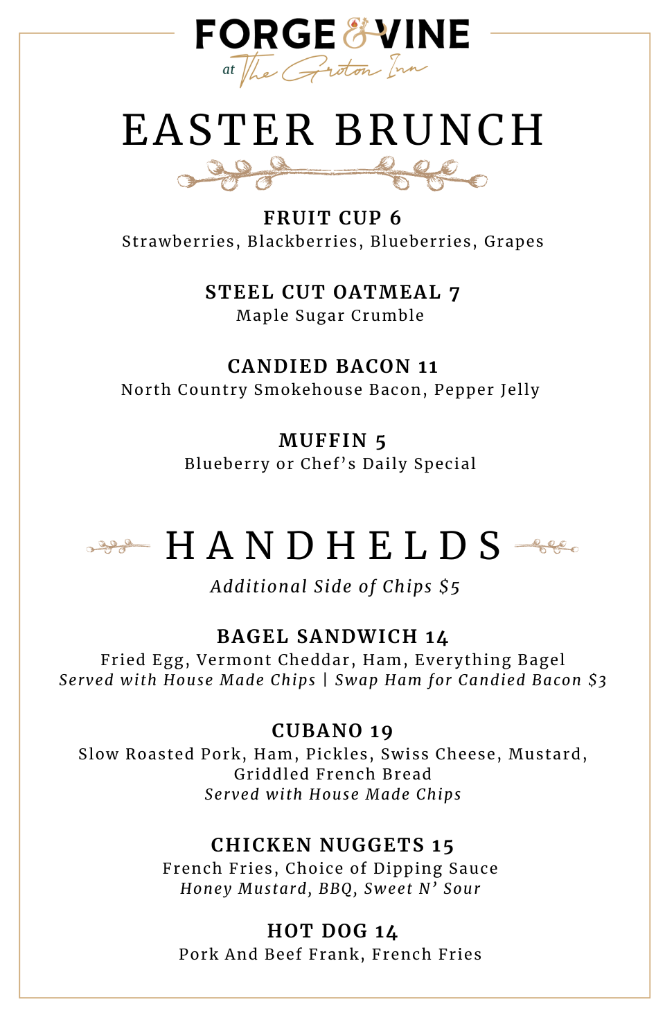 Easter Egg Hunt & Food Truck Brunch - The Groton Inn | Forge & Vine